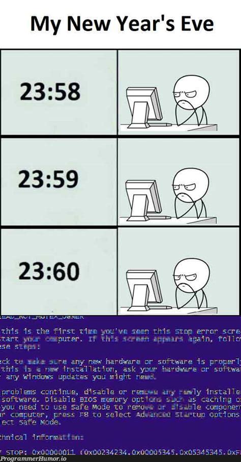Programmers New Years Eve Fixed Programmerhumor Io