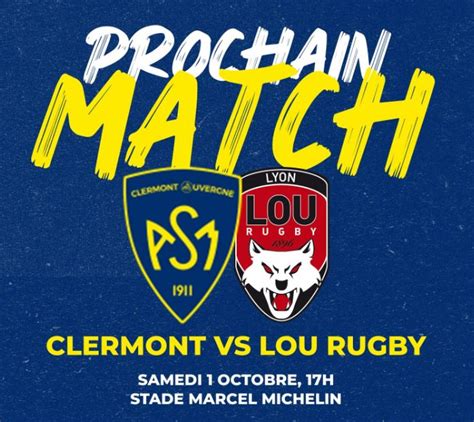 Clermont ASM Lyon LOU TV Streaming Sur Quelles Chaines Regarder