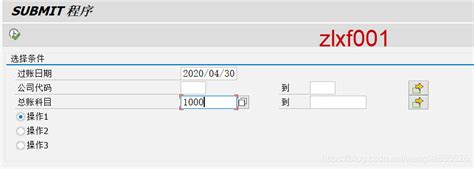 Abap之程序相互调用 Submit 实例abap Submit Csdn博客
