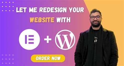 Design Redesign Or Revamp Wordpress Website With Elementor Pro By