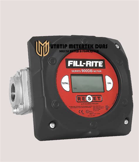 Fill Rite Digital Flow Meters Model 900cd Utatip Metertek Duas