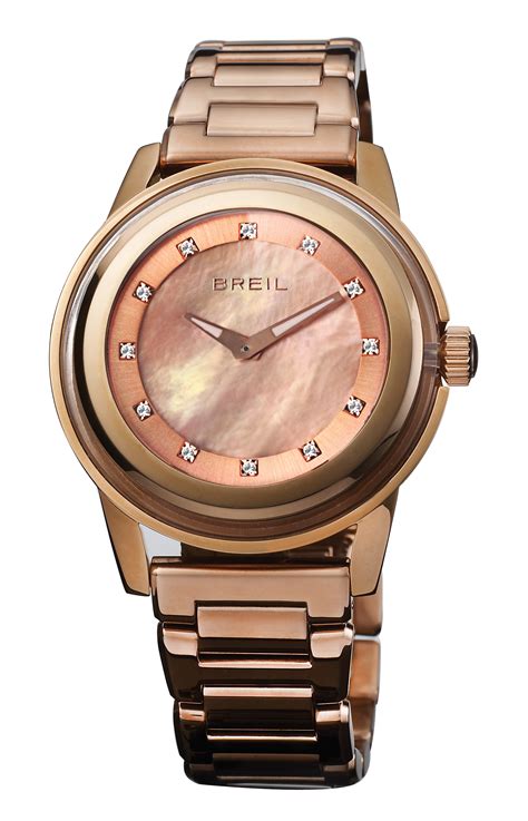Charitybuzz: Women's Breil Swarovski Crystal Watch and Rose Gold ...