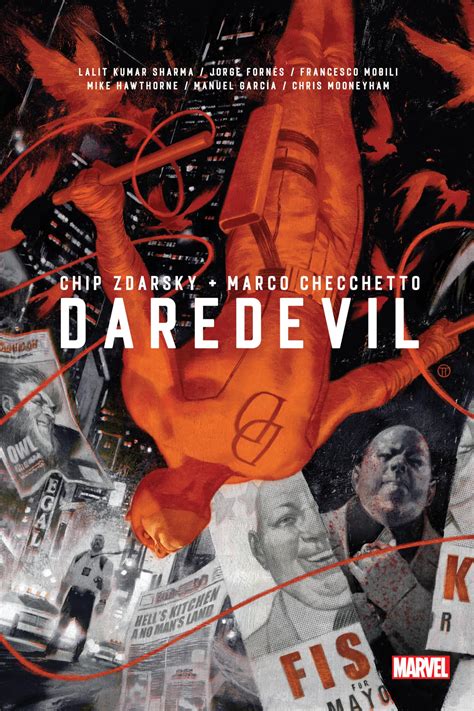 Daredevil By Chip Zdarsky Omnibus Vol 1 Tedesco Cover Zdarsky Chip Tedesco Julian Totino
