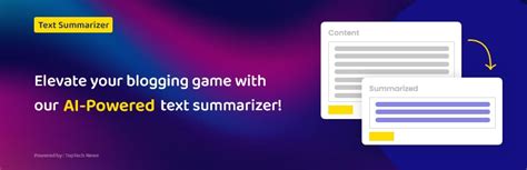 Enhance Productivity With Ai Text Summarizers Ezine Articles