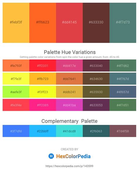 Ginger Spice Hex Color Conversion Color Schemes Color Shades