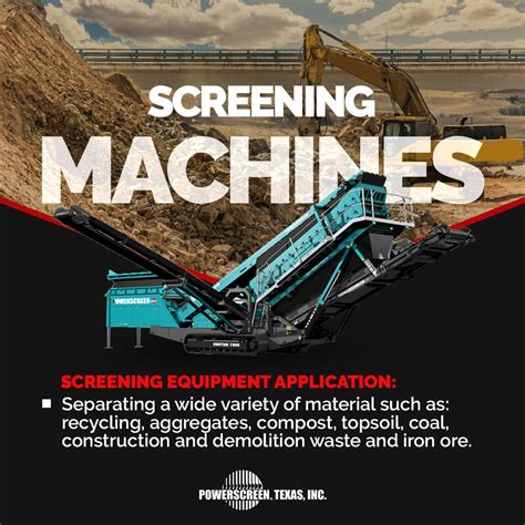 Powerscreentexas Bigmachines Screeningmachines Powerscreen Texas