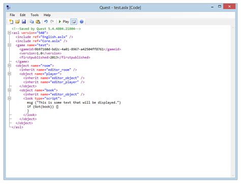 Quest 54 Script Editor Showing You Teh Codez Text Adventures Blog