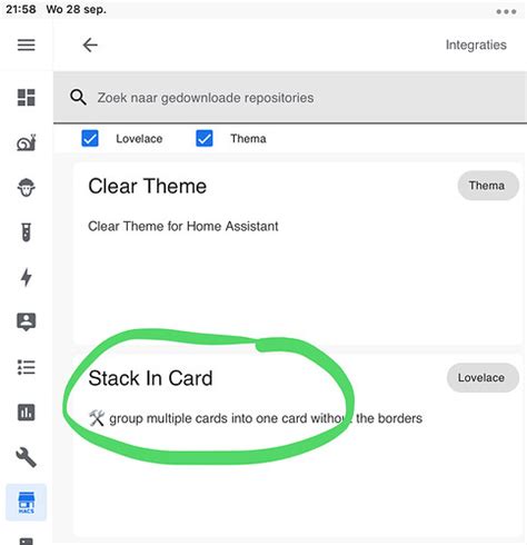 Combine Horizontal Stack And Separate Entities In One Card Frontend