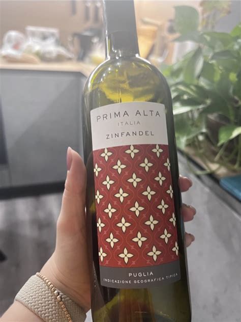 Вино красное сухое Prima Alta Zinfandel | отзывы
