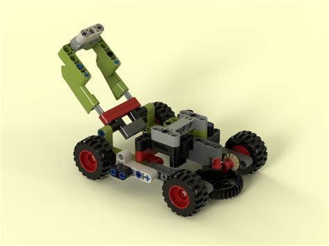 Lego Moc Claas Lawnmower By Silm4ril Rebrickable Build With Lego