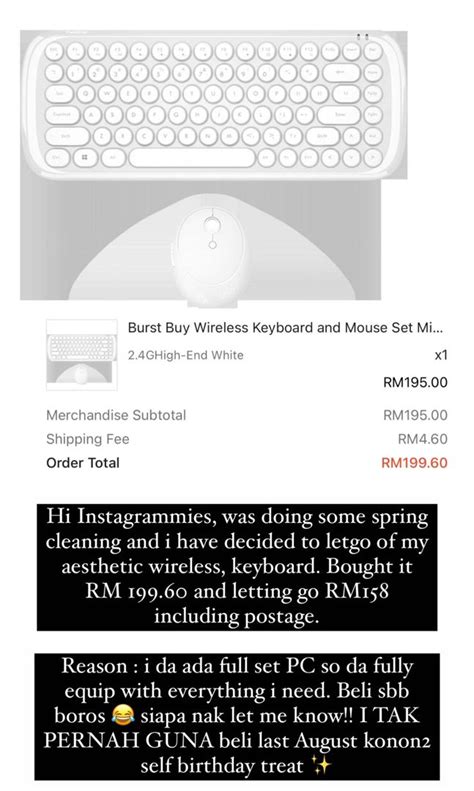 Wireless Aesthetic Keyboard Computers And Tech Parts And Accessories