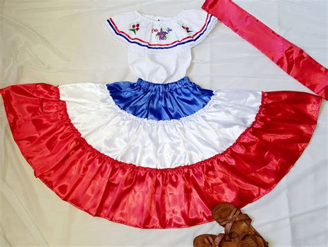 Traje Típico De Costa Rica Faviola Díaz 44 Off