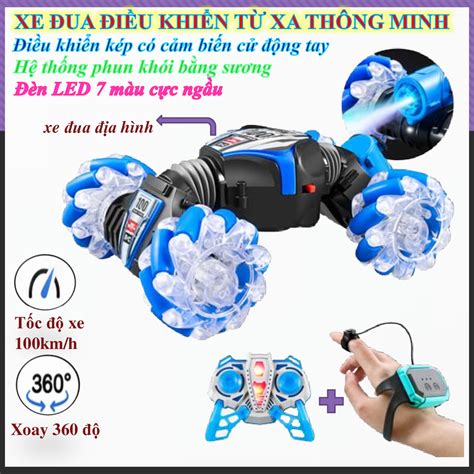 Xe điều Khiển Từ Xa Tốc độ 100km Xe đua địa Hình 360 độ Oto điều