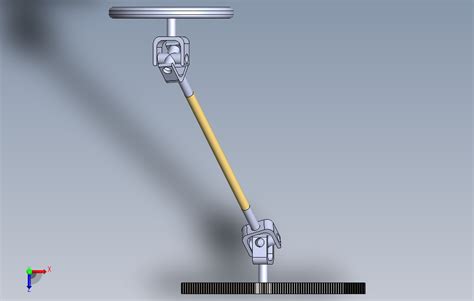 基本转向机构 solidworks 2020 模型图纸下载 懒石网