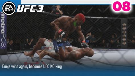 UFC 3 GOAT Career Mode OMG Breaking A UFC Record In EA Sports UFC 3