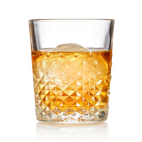 Libbey Carats Double Old Fashioned Glasses 12 Ounce Set Of 4 Libbey