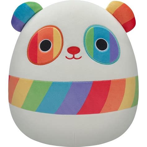 Squishmallows 12 Inch Sarakee Pride Rainbow Panda Medium Sized