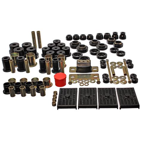 Energy Suspension Hyper Flex® System Complete Bushing Set Camaro Firebird 67 69 Black