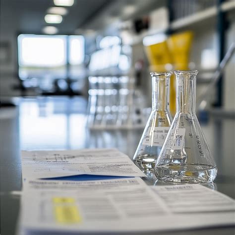 Safety Data Sheets Sds Posted In A Laboratory For Chemical Handling