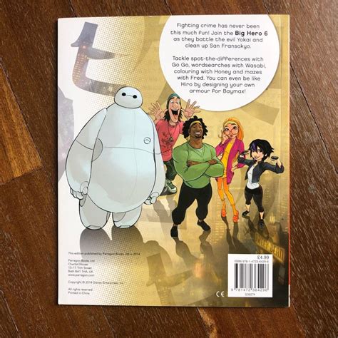 New Disney Big Hero 6 Robot Tech Activties With Over 40 Stickers