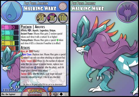 Walking Wake By Pokemoncmg On Deviantart