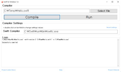 How To Use Swift On Window Infocore