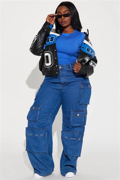 Judia Crew Neck Top Royal Fashion Nova