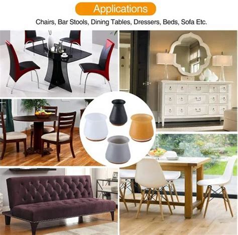 Silicone Chair Leg Floor Protectors at piece चयर लग in Mumbai ID