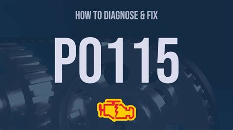 How To Diagnose And Fix P0115 Engine Code OBD II Trouble Code Explain YouTube