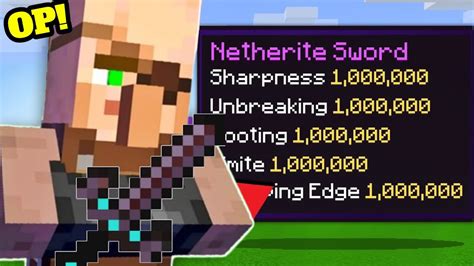 Minecraft But Villagers Trade Op Items Hindi Youtube