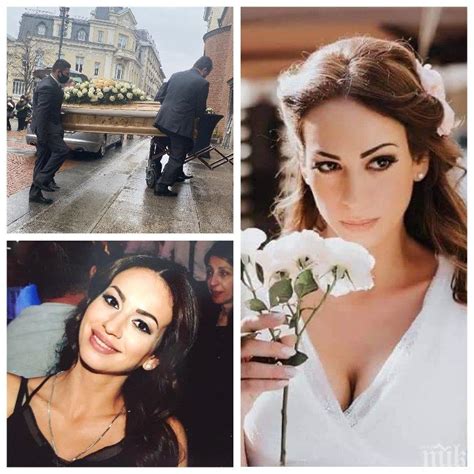 ЕКСКЛУЗИВНО В ПИК Модният елит изпрати бившата тв водеща Гергана Конова която загуби битката с