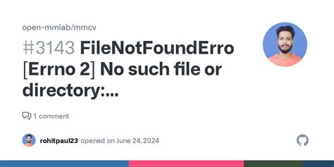 Filenotfounderror Errno 2 No Such File Or Directory Dwpose