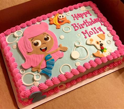 Bubble Guppies Cake Bubbleguppiecakes Sheetcakesdonthavetobeboring