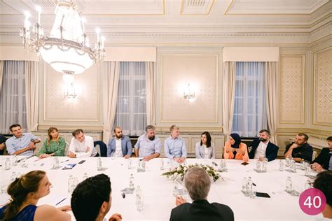 Ihsane Haouach บน Linkedin Belgium Impact Event Societal Discussion 40under40 Leadership