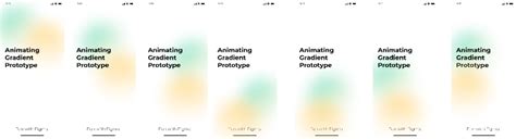 Animated Gradient Figma