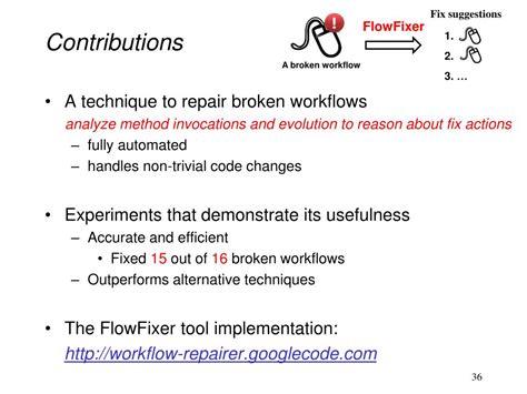 Ppt Automatically Repairing Broken Workflows For Evolving Gui Applications Powerpoint