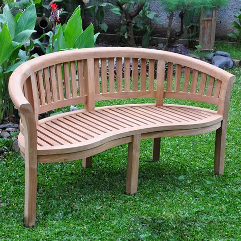 Banana Bench Indonesia Teak Garden Furniture And Outdoor Furniture