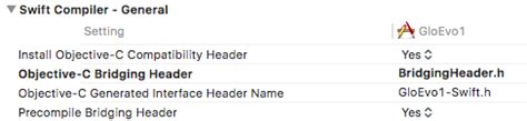 Objective C Header File Not Found In Bridging Header Stack Overflow