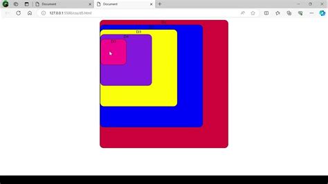 Div Inside Another Div In Css Youtube