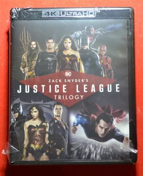 Neuf Importation Ue Zack Snyders Justice League Trilogy 4k Eur 39 60