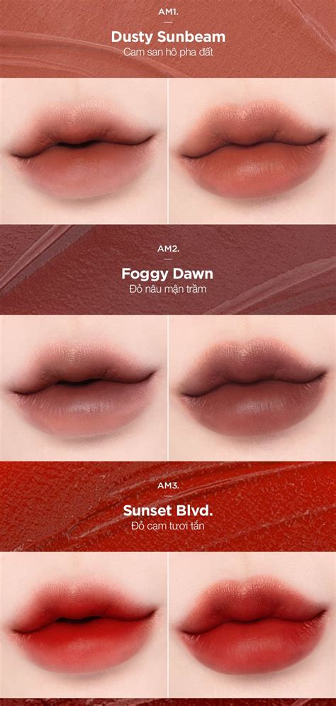 Son Kem Siêu Lì Lâu Trôi Lên Màu Chuẩn Merzy Academia Mellow Tint