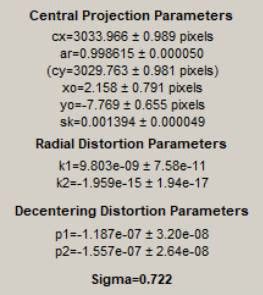 Left Calibrated Radial Distortion Curve Right Calibrated Intrinsic