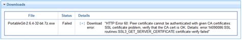 Ssl Errors With Prefetch Statement Downloads Platform Bigfix