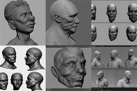 3d Zbrush Sculpt Artwork Stable Diffusion