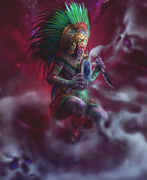 Diego On Instagram “repost Feigilustrador ・・・ Tezcatlipoca