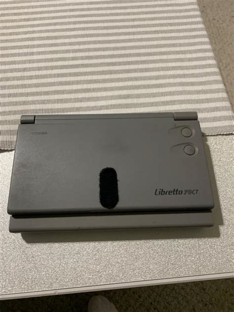 Historický Notebook Toshiba Libretto 70ct Aukro