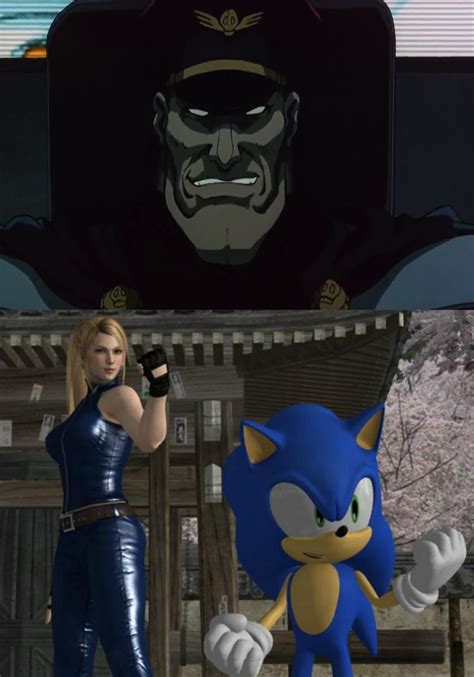 Sonic And Sarah Must Fight M Bison By Optimuspride1234 On Deviantart
