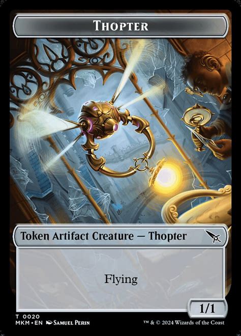 Thopter · Murders At Karlov Manor Tokens Tmkm 20 · Scryfall Magic