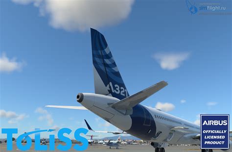 TOLISS AIRBUS A321 для XPLANE 12 и 11 simFlight Russia