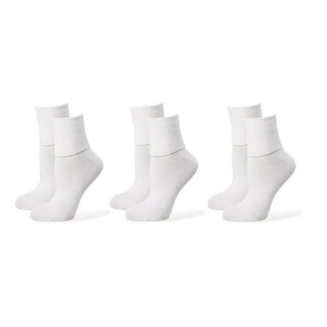 Jefferies Socks Womens Socks Smooth Seamless Turn Cuff Dress Work